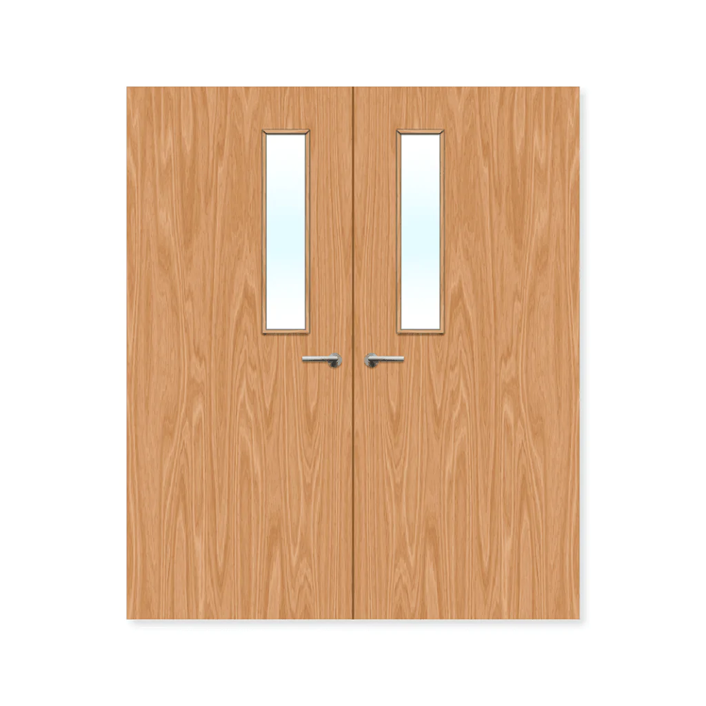 FDR 3G Made To Measure Internal Glazed Double FD60 Fire Door ...